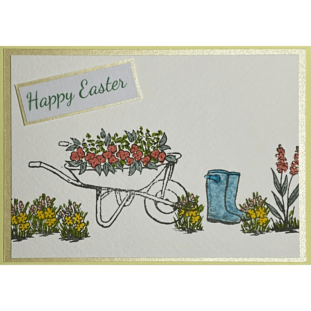 Spring flowers to wish you a Happy Easter - Neens Cards
